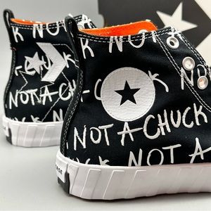 Converse | Shoes | Converse Mens Unttl3d High Top Not A Chuck Black ...